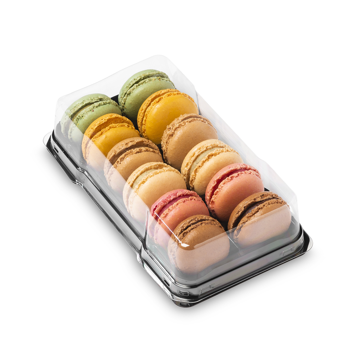 Boxes of pre-packed macarons - PMSweet